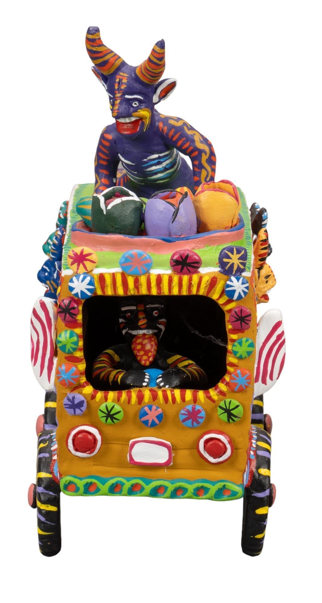 Mexican School | Pair of Mexican Ocumichu Diablitos | MutualArt