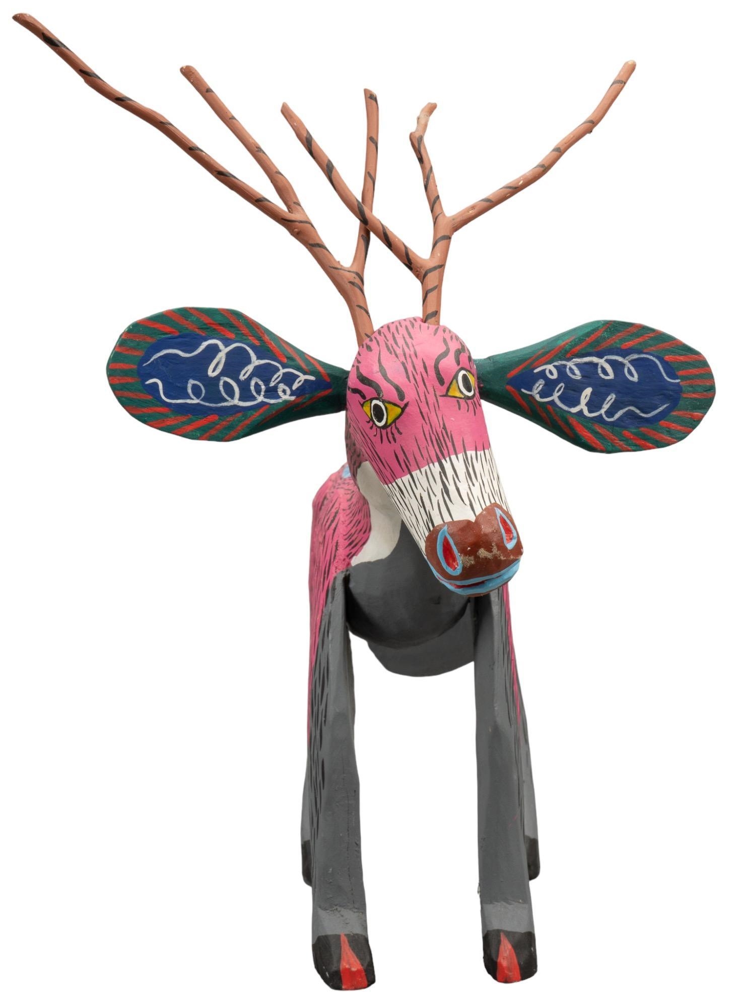 Nicolas Fuentes | Oaxacan Alebrije Folk Art Figurine | MutualArt