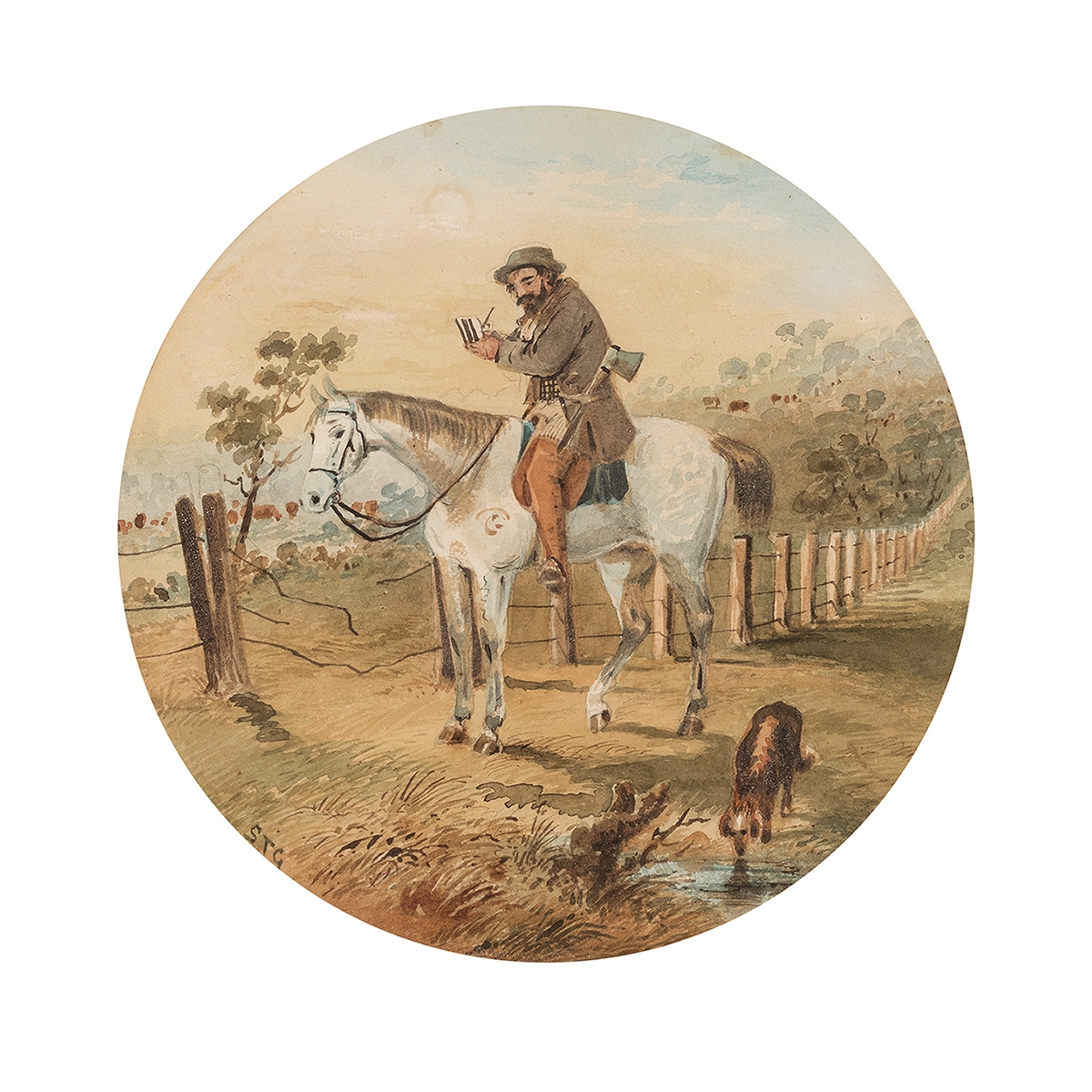 Samuel Thomas Gill | The Fencer | MutualArt