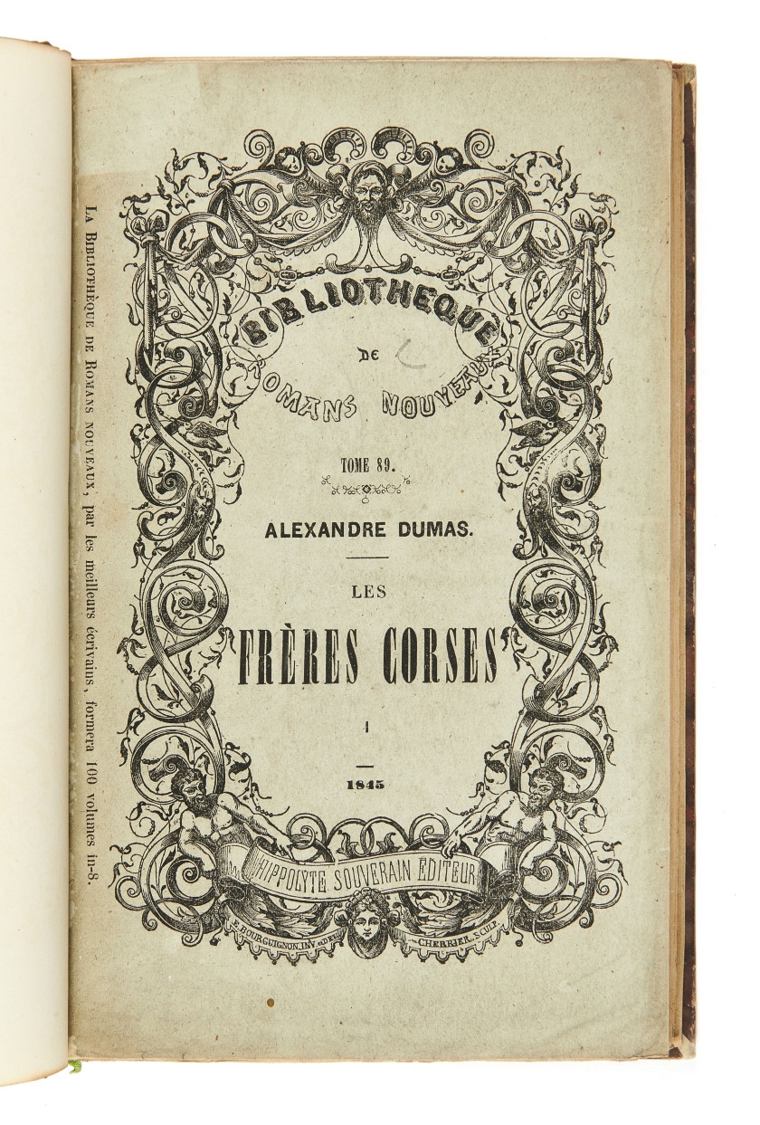 Alejandro Dumas | Les Frères corses. (1845) | MutualArt
