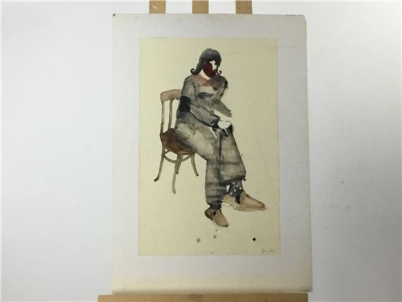 Jan Gray | SEATED FIGURE | MutualArt