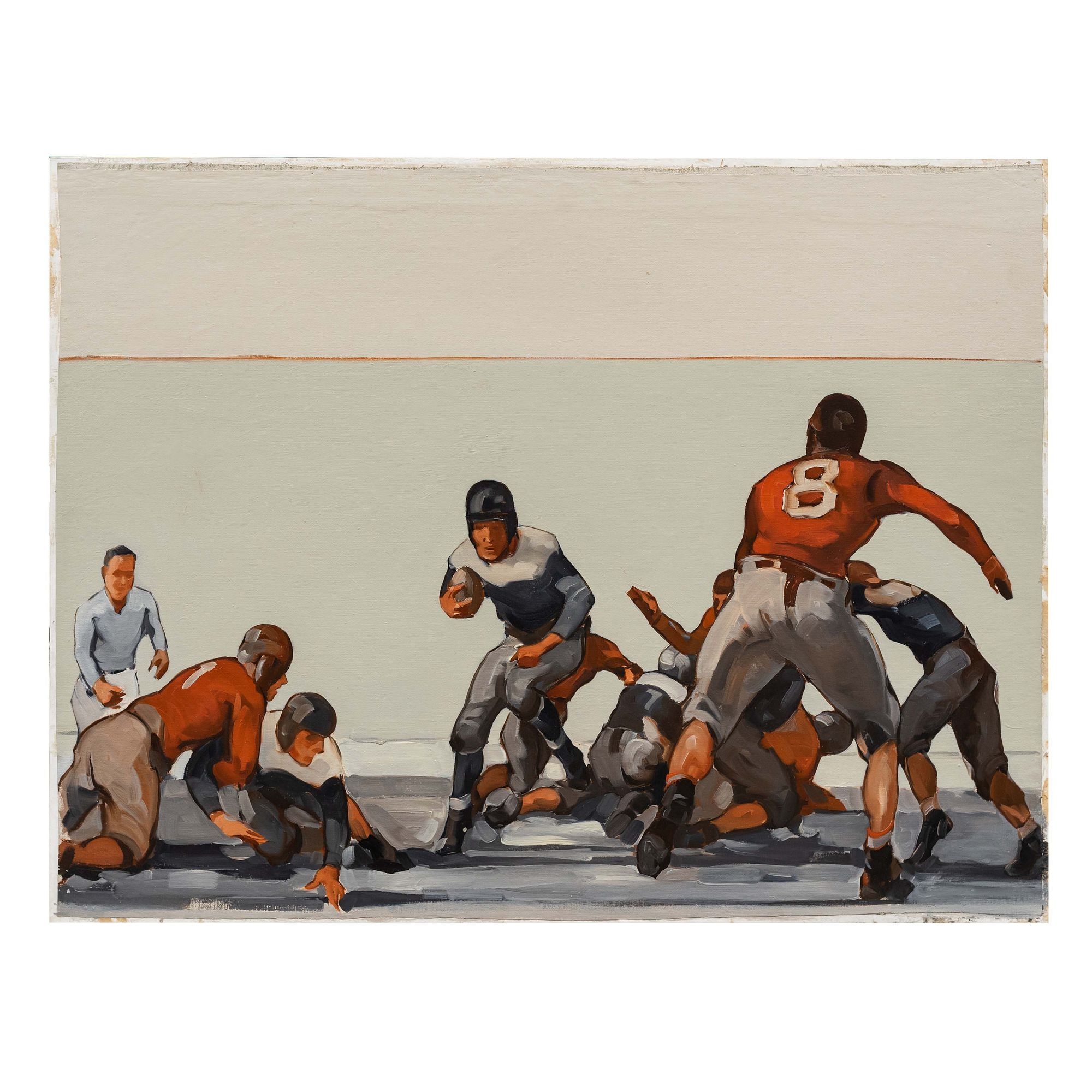 Frank Follmer | Football Game | MutualArt