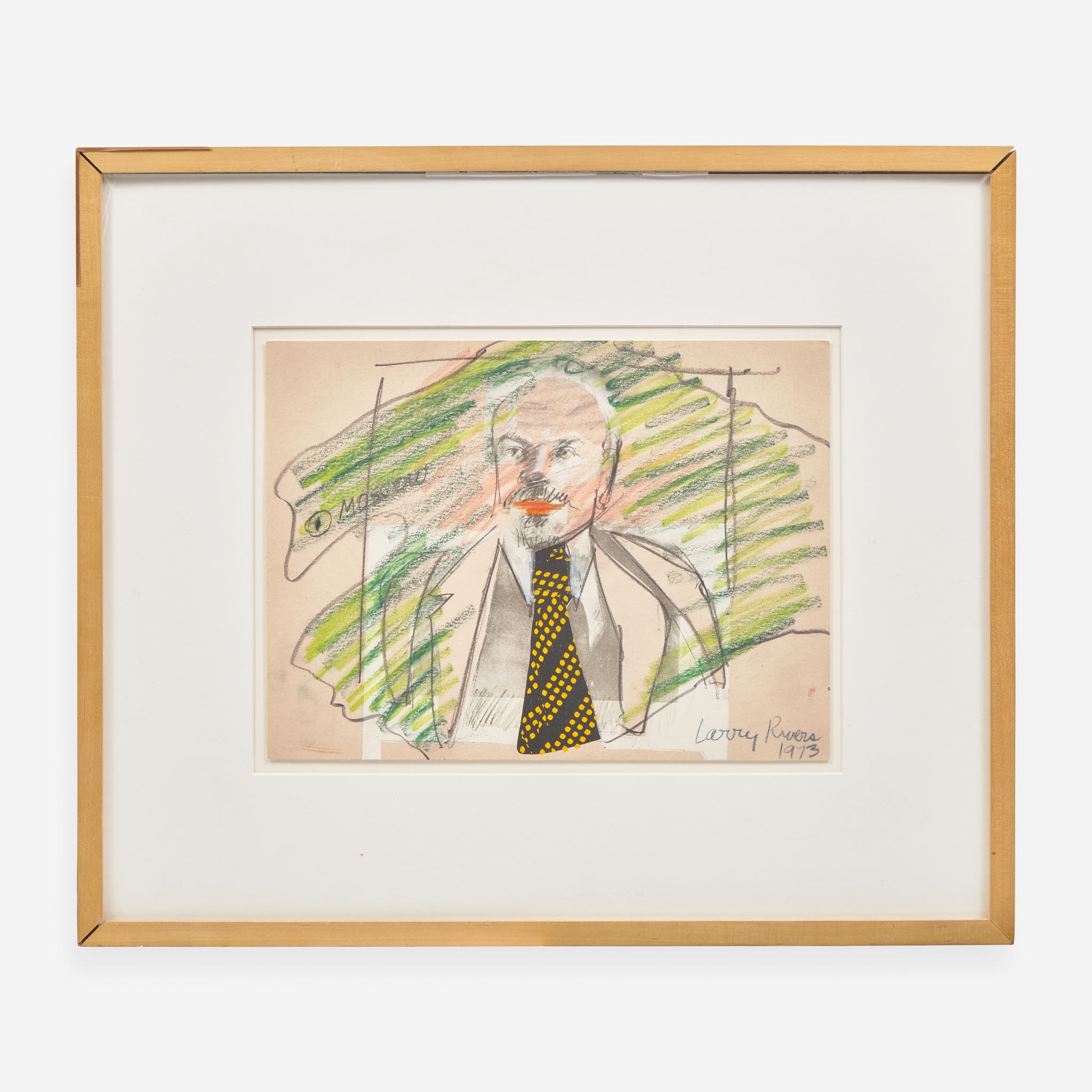 Larry Rivers | Portrait of Lenin (1973) | MutualArt