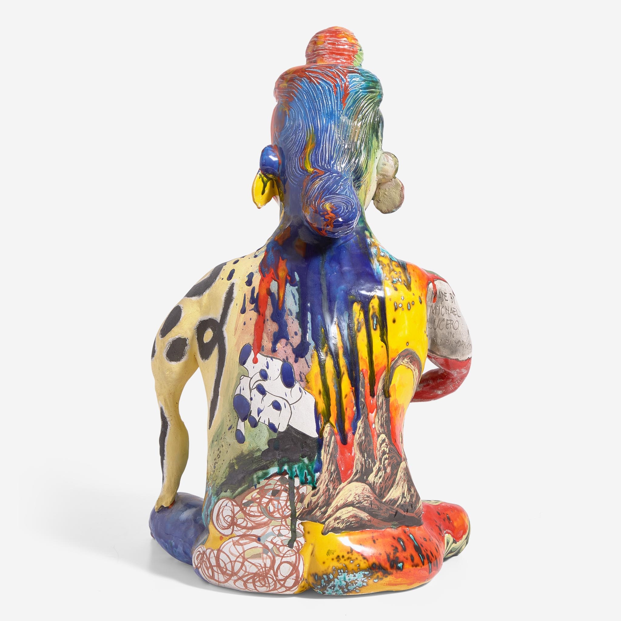 Michael Lucero | Seated Lady | MutualArt