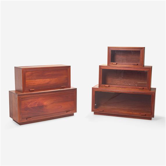 Richard Feldstein | Five Bookcase Cabinets, USA (1980) | MutualArt