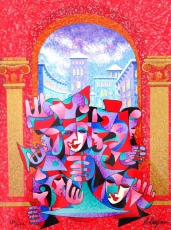 Anatole Krasnyansky | Gateway to the City (2019) | MutualArt
