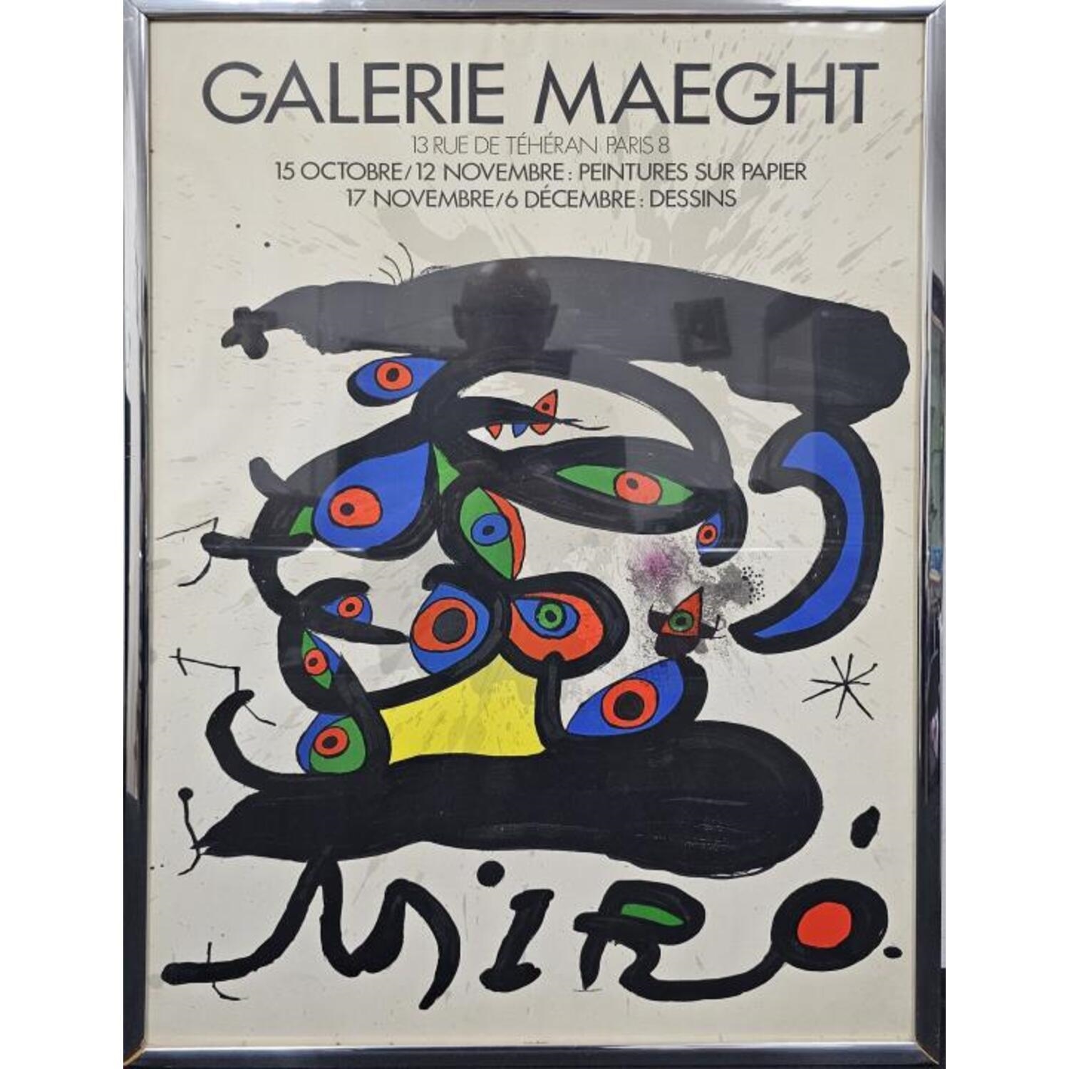 Joan Miró | Miro Original Poster Galerie Maeght Exhibition (1960s ...