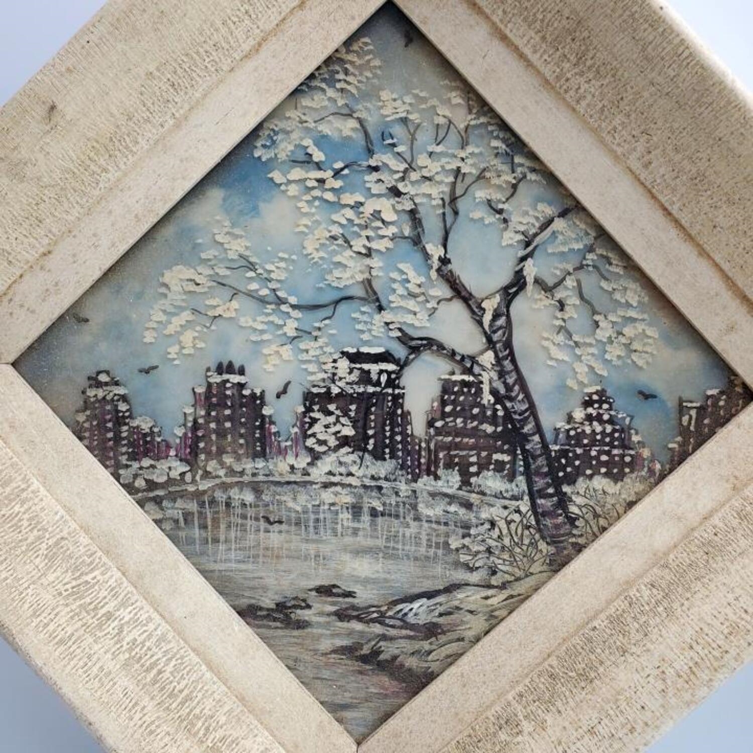 Joseph Lord | Lot Of 2 Oil On Glass Paintings | MutualArt