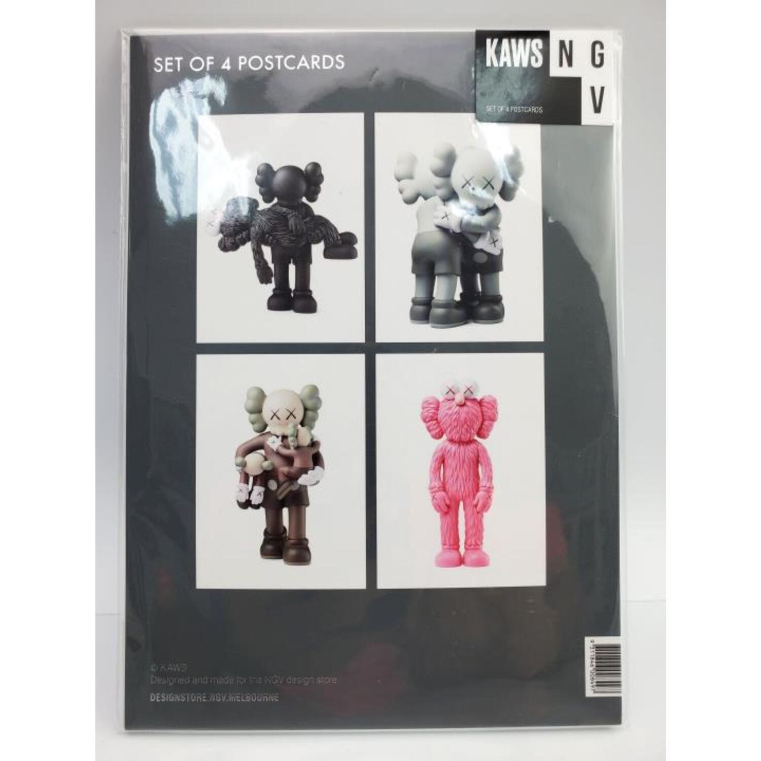 KAWS | Set of 4 KAWS Companion Vinyl Post Cards (2019) | MutualArt