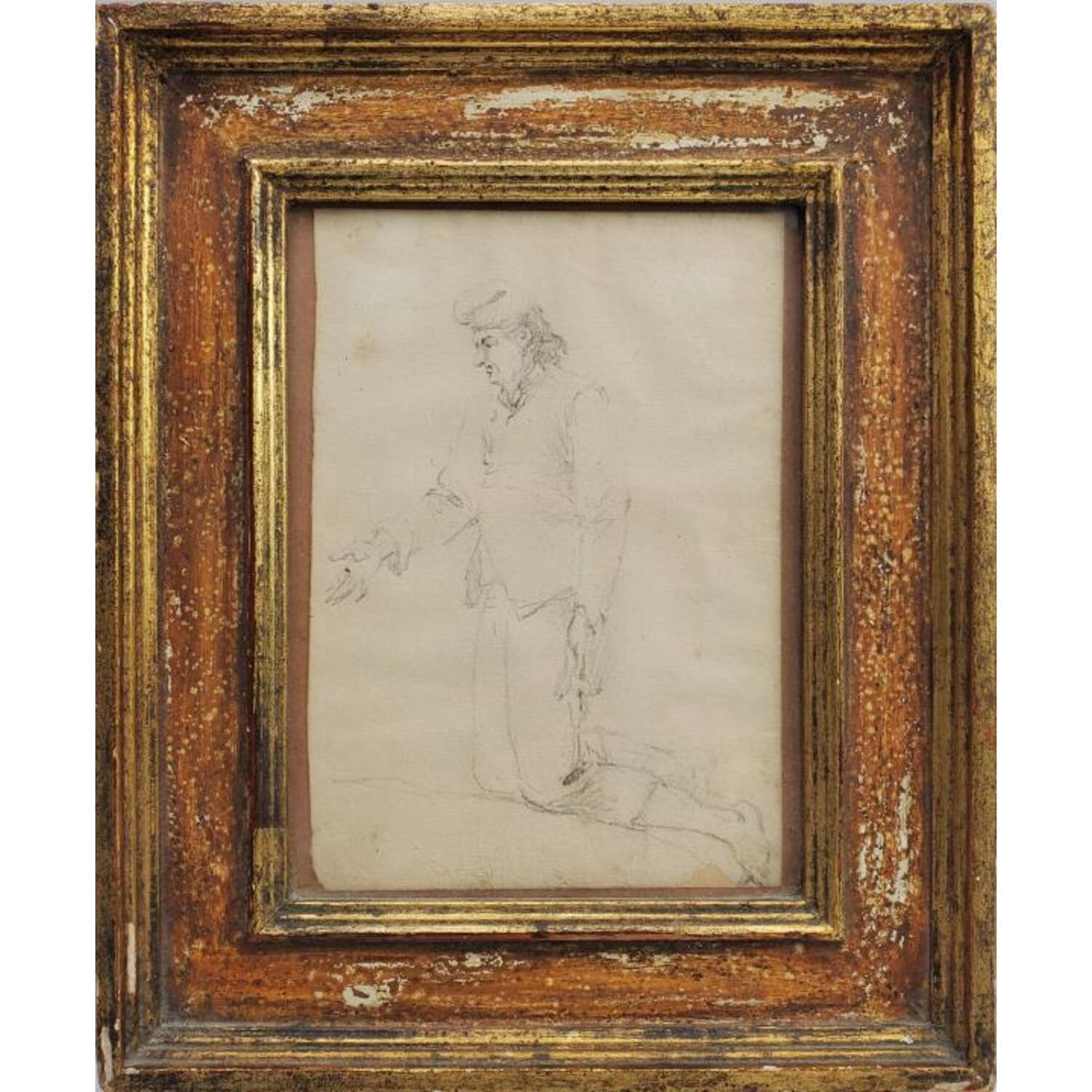Pierre-Jacques Volaire | Attributed Pierre Jacques Volaire Pencil Print ...
