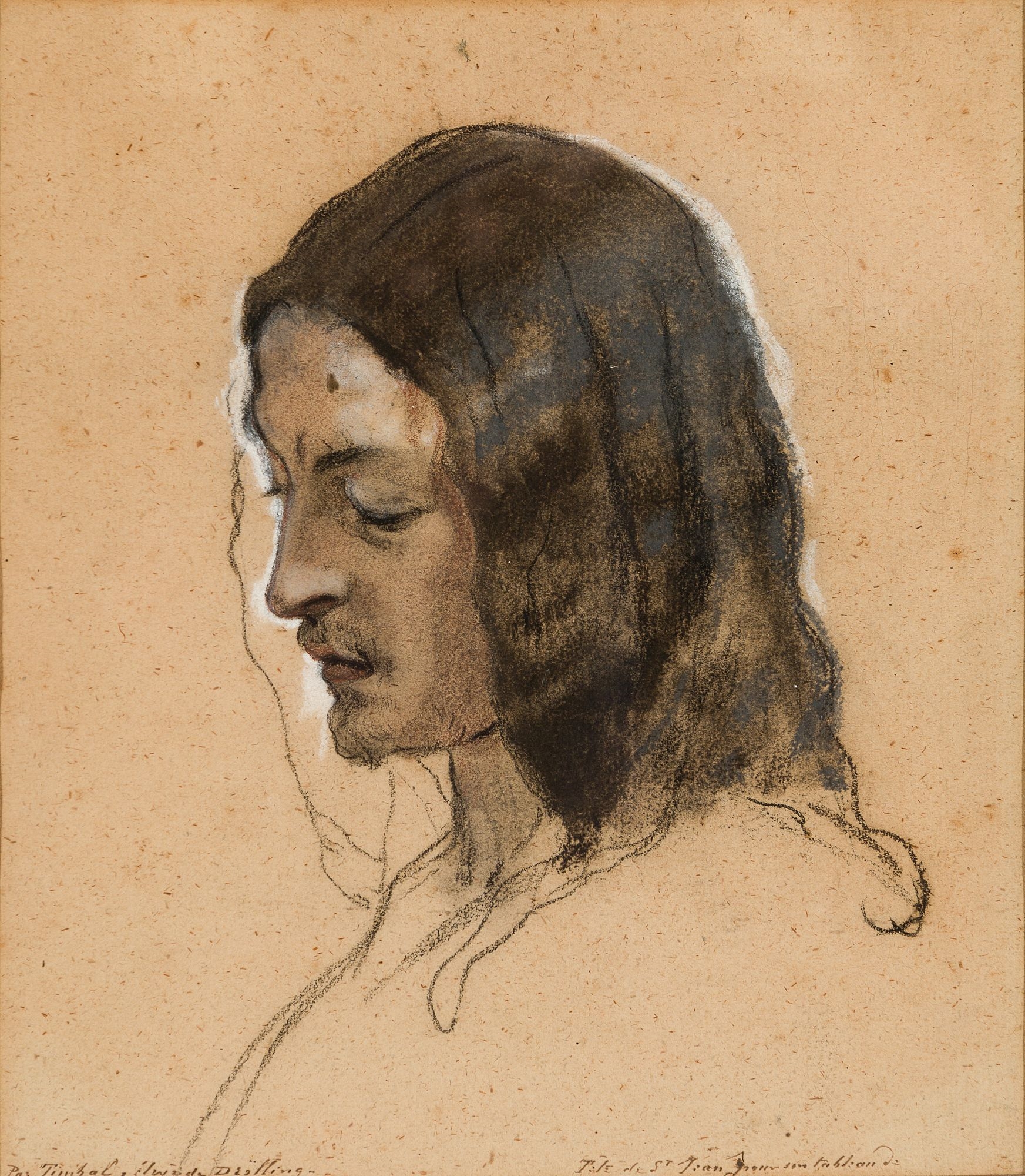 Michel-Martin Drolling | A Lady with Roses and Lorgnette in a Park ...