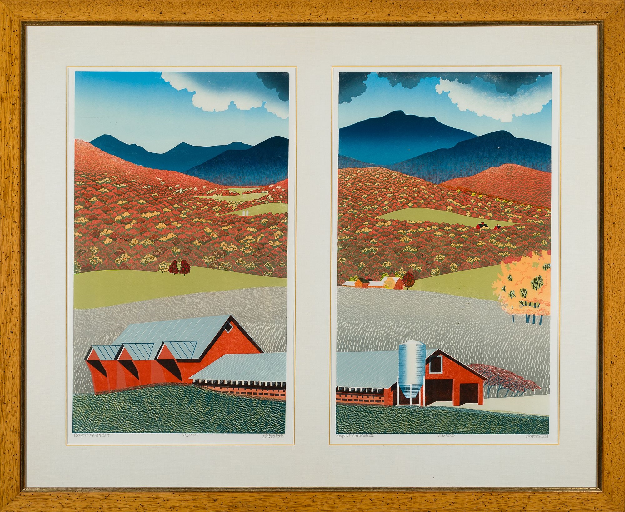 Sabra Field | Beyond Mansfield I and II | MutualArt