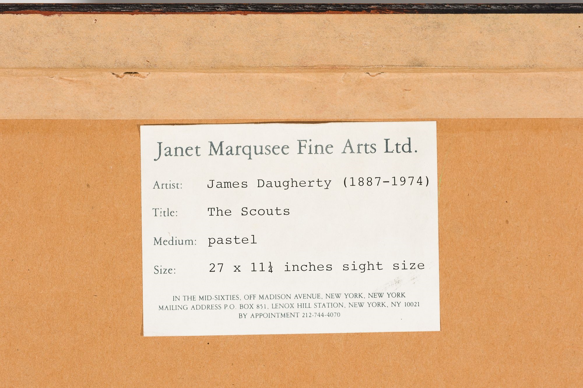 James Daugherty | The Scouts Mural Study | MutualArt