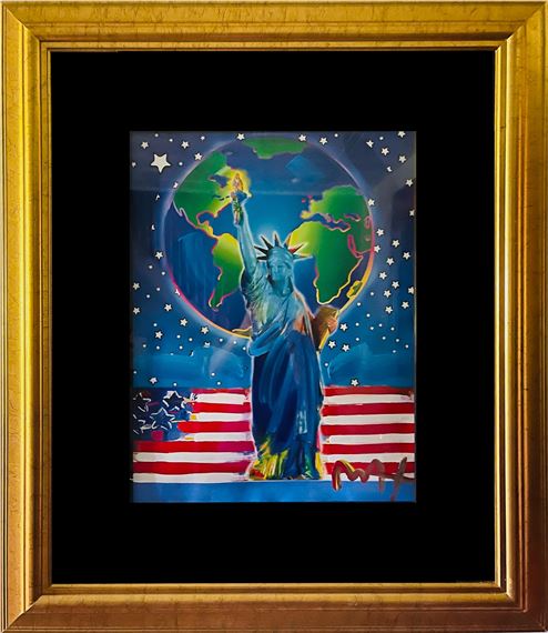 Peter Max | PEACE ON EARTH (2001) | MutualArt