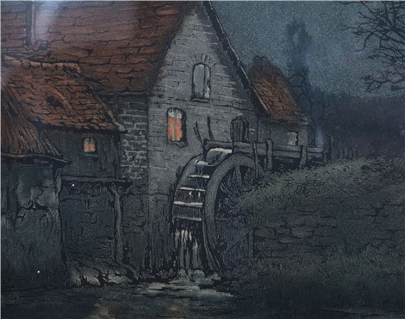 Marcel Augis | WATER MILL (Circa 1915) | MutualArt