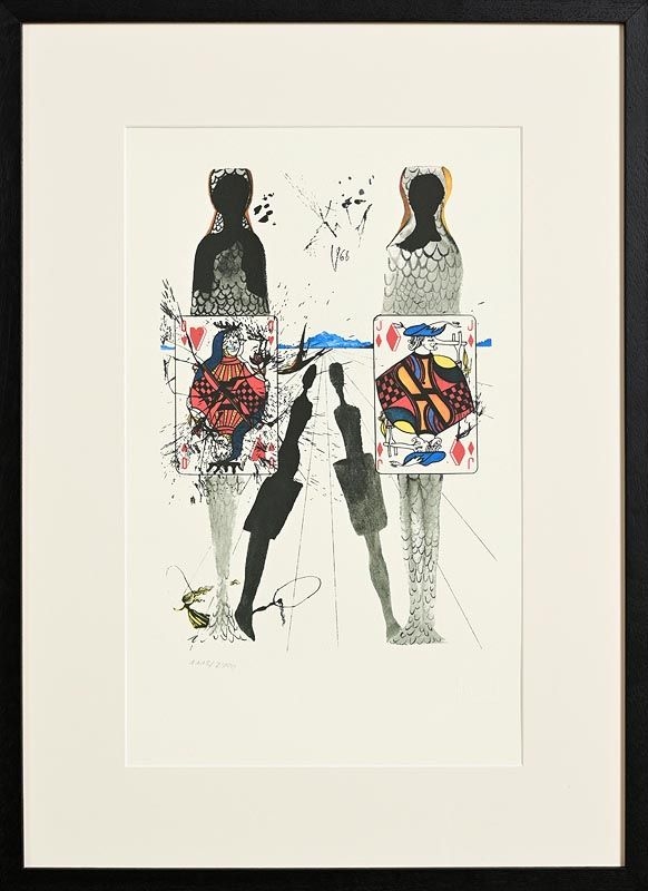 Salvador Dalí | Alice in Wonderland - The Queen's Croquet Ground ...