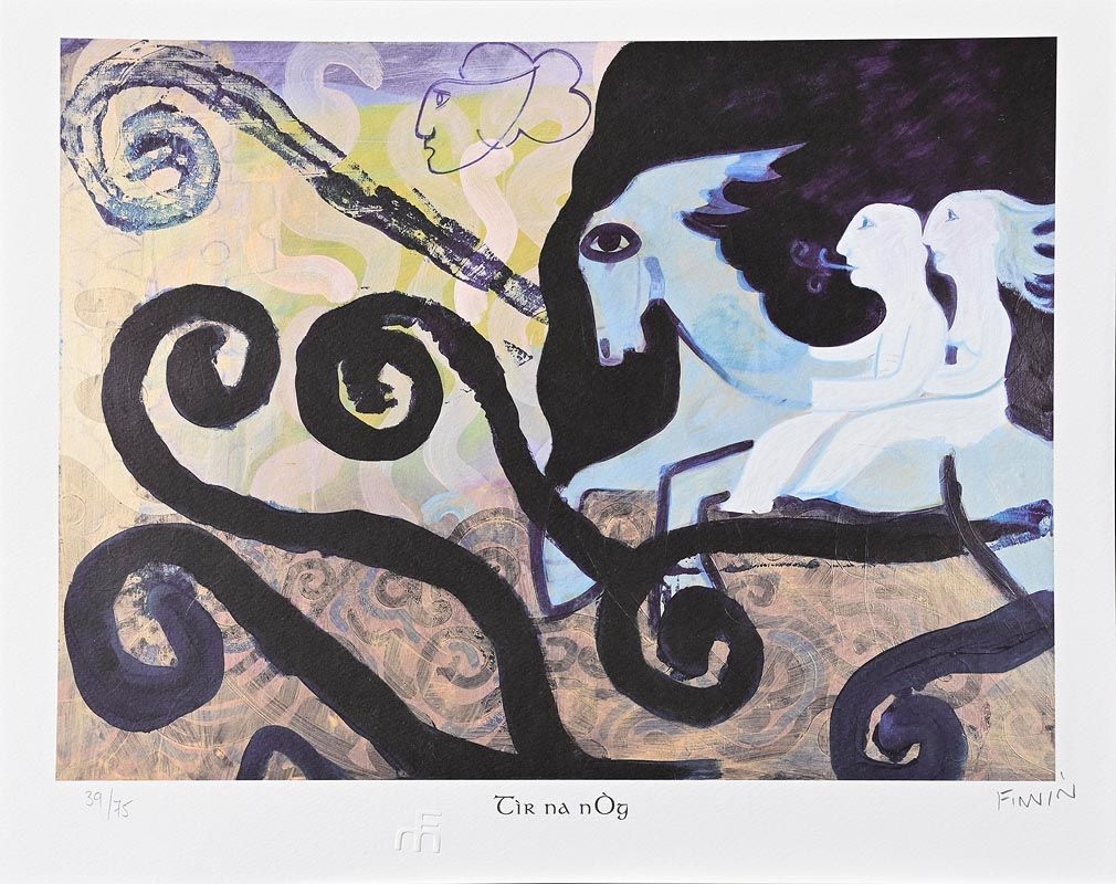 Martin Finnin | The Four Cycles of Celtic Mythology | MutualArt