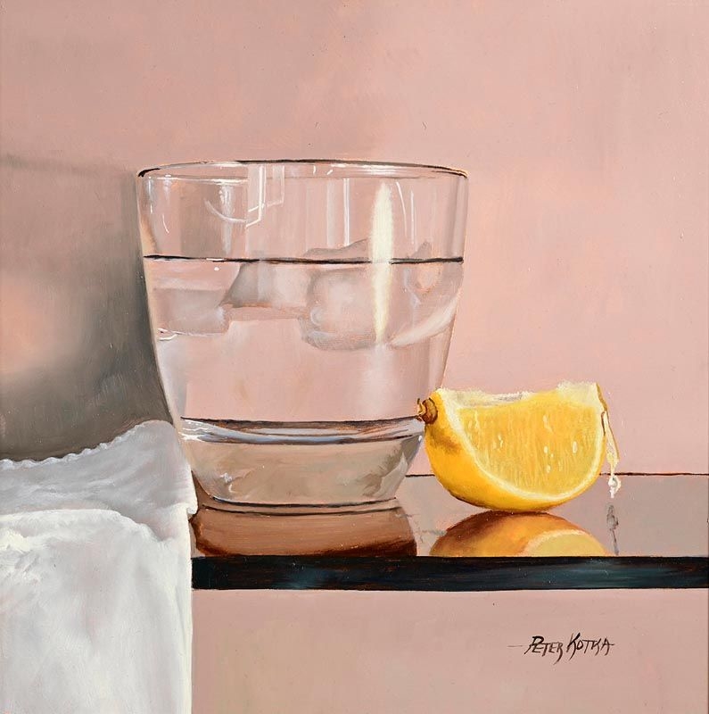 Peter Kotka | Iced Water with Lemon | MutualArt