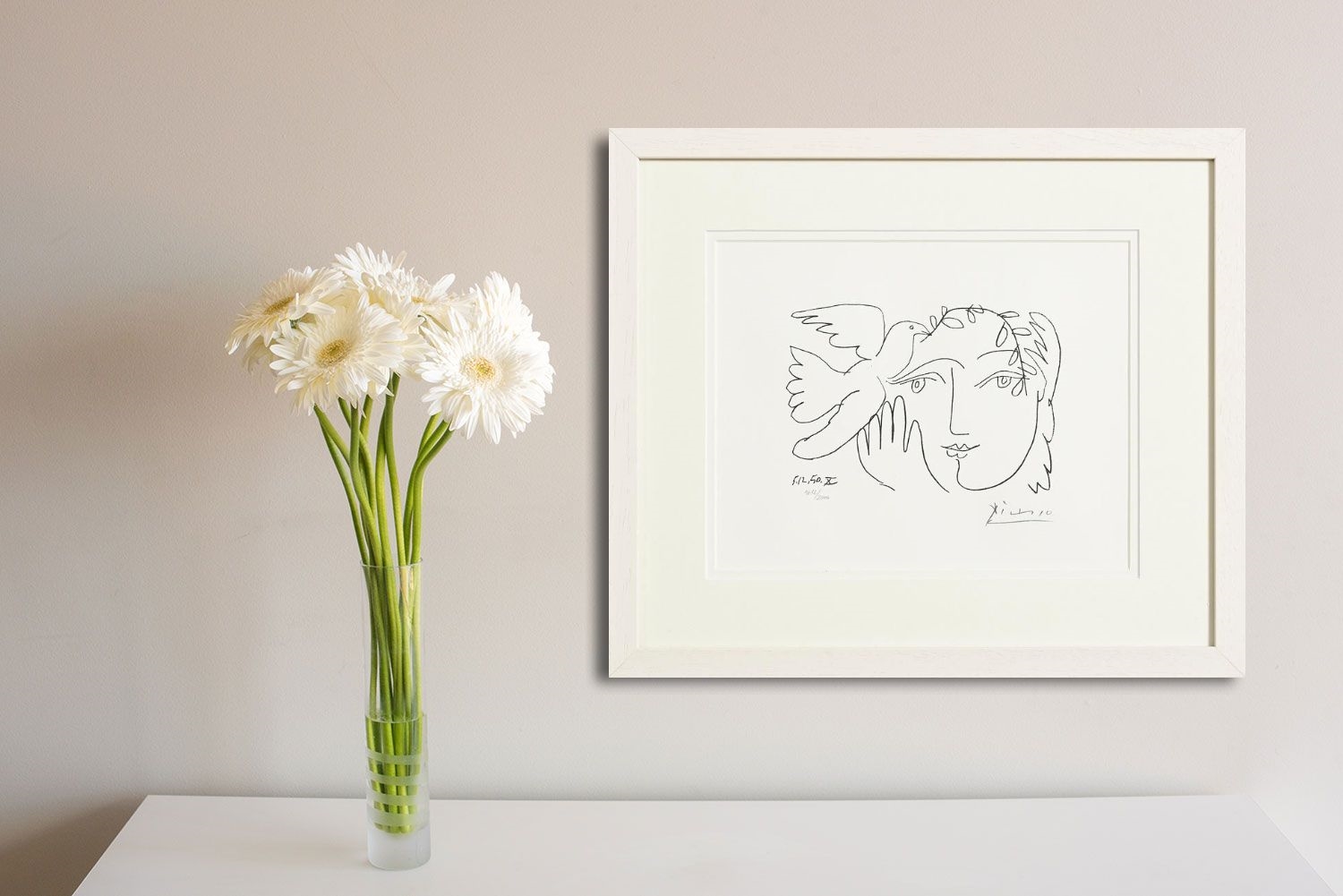 Pablo Picasso | Face of Peace c.1993 | MutualArt