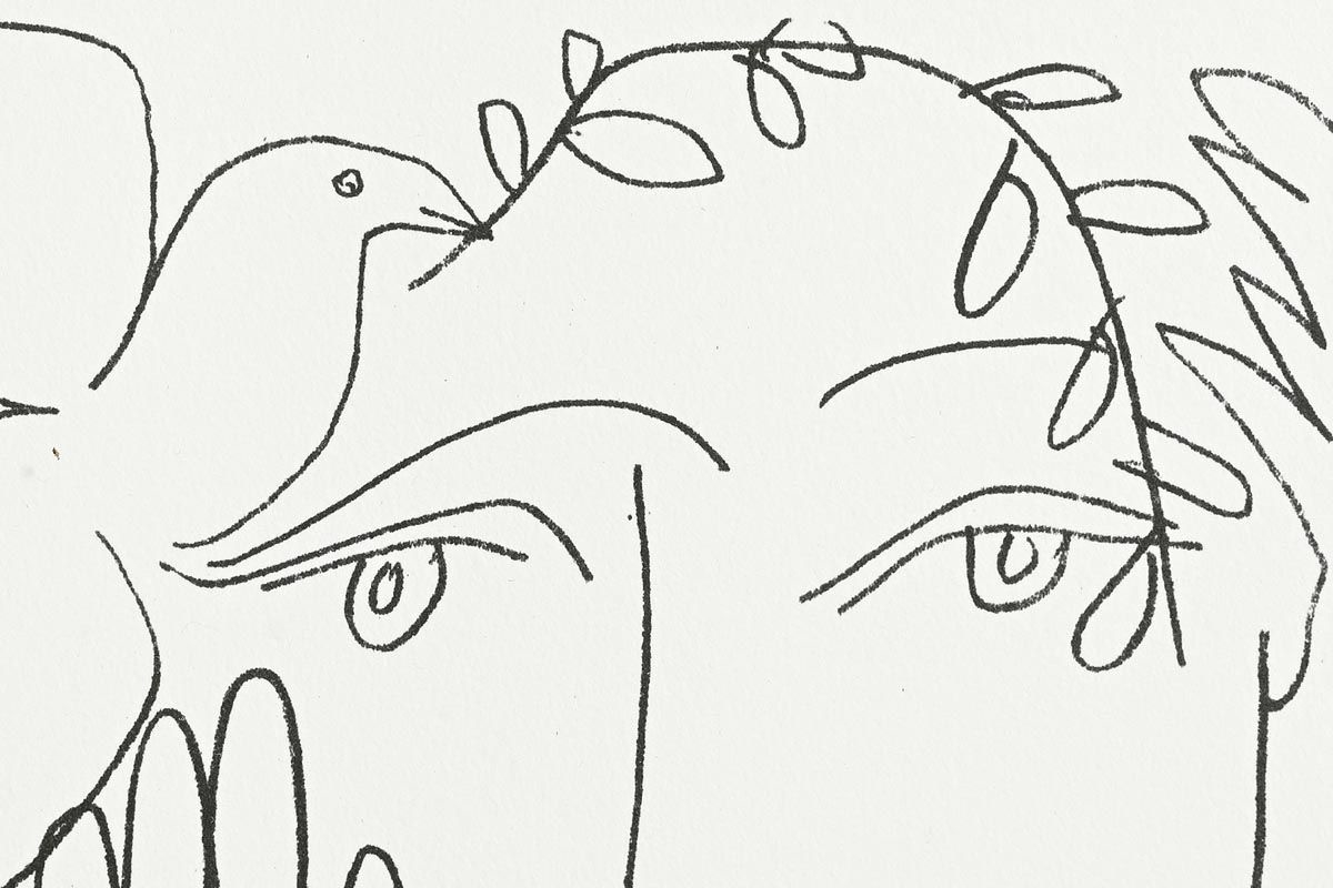 Pablo Picasso | Face of Peace c.1993 | MutualArt