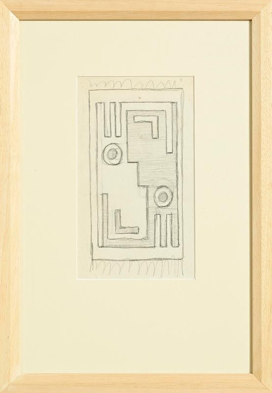 Mainie Jellett | Design for a Rug | MutualArt