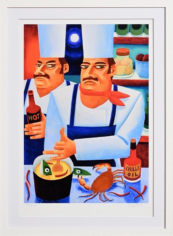 Graham Knuttel | Hot in the Kitchen | MutualArt