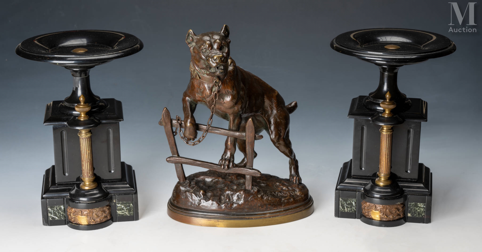 Charles Valton | Cane incatenato | MutualArt