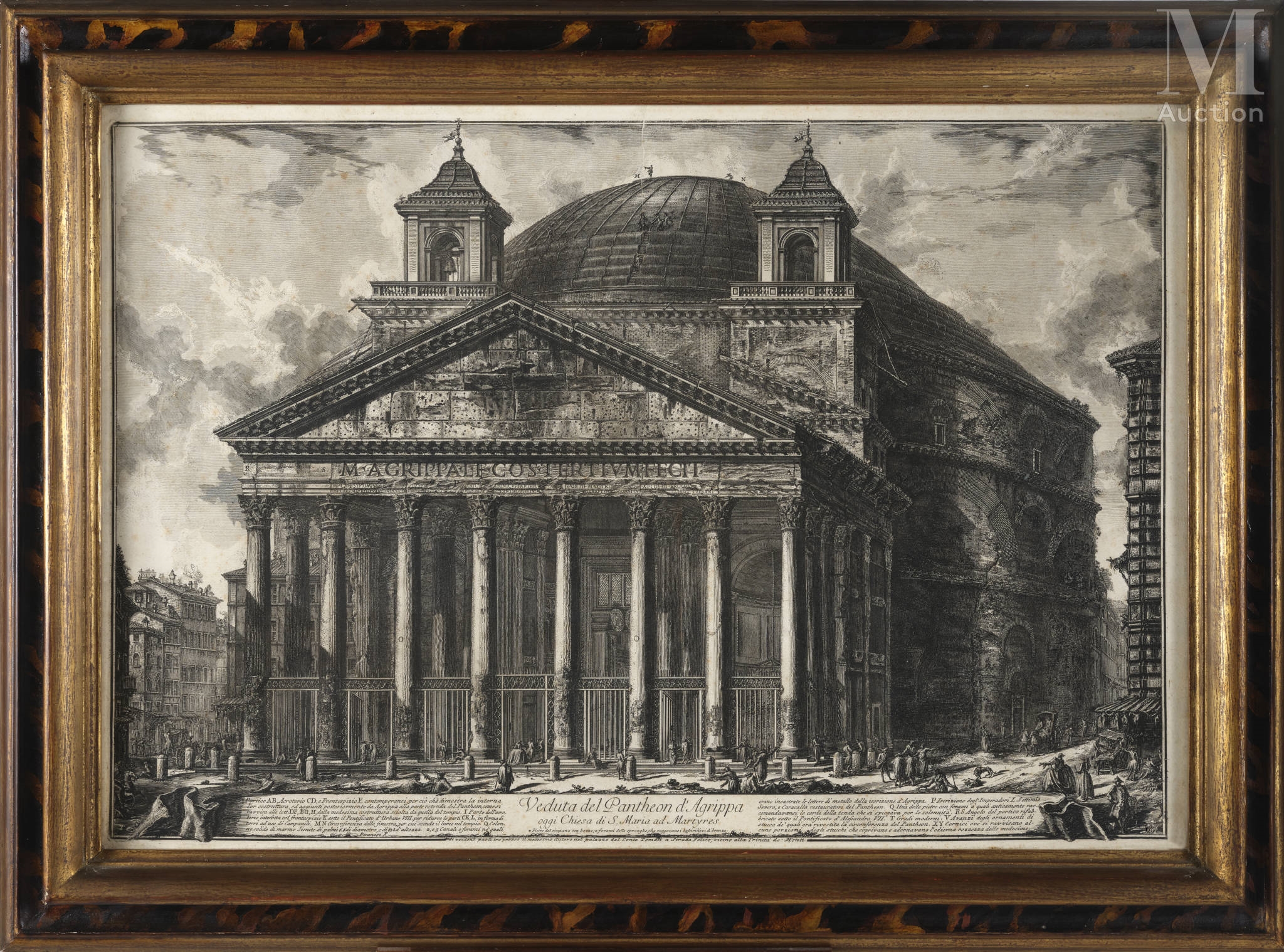 Giovanni Battista Piranesi | Vedute del Tempio di Bacco - Veduta del ...