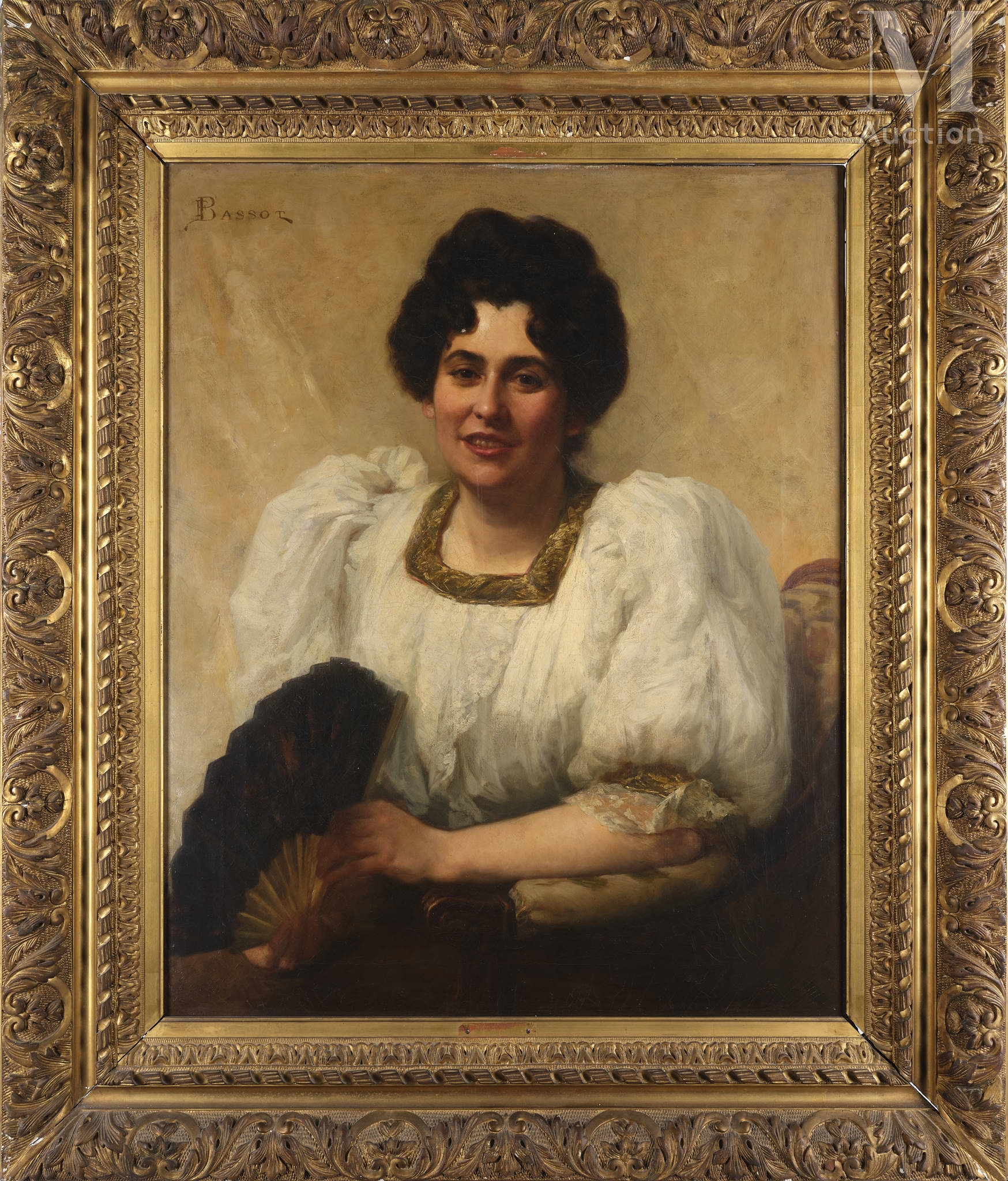 Ferdinand Bassot | Portrait de femme | MutualArt