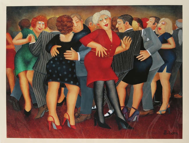 Beryl Cook | Dancing the Black Bottom | MutualArt