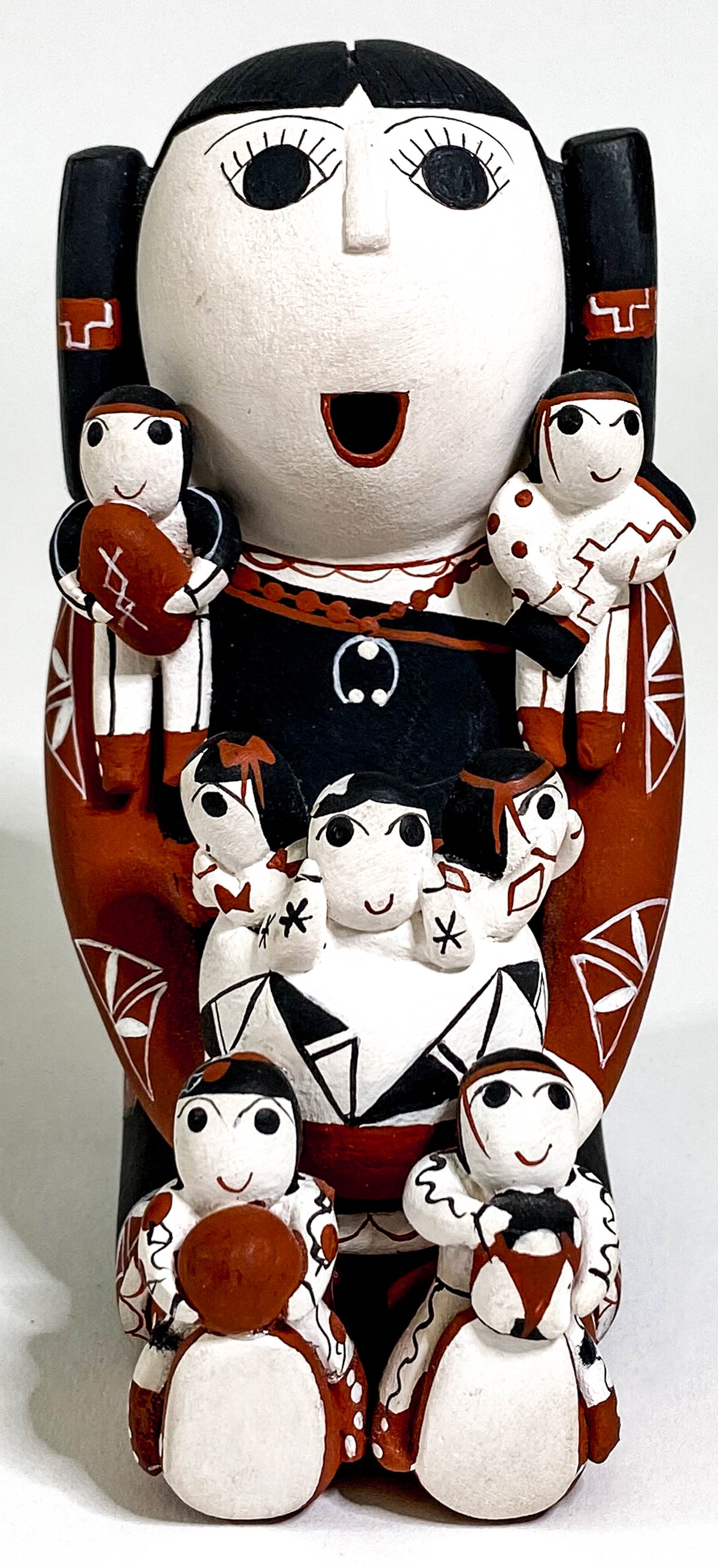 Vangie Suina | Cochiti Pueblo Pottery Storyteller by Suina | MutualArt