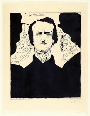 Horst Janssen | Edgar Allan Poe; Gustav the Toad; The Kiss; Self ...