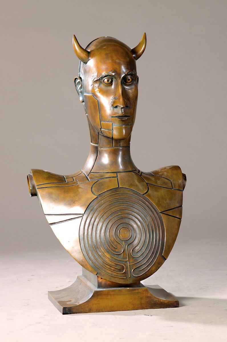 Paul Wunderlich | Bust of the Minotaur | MutualArt