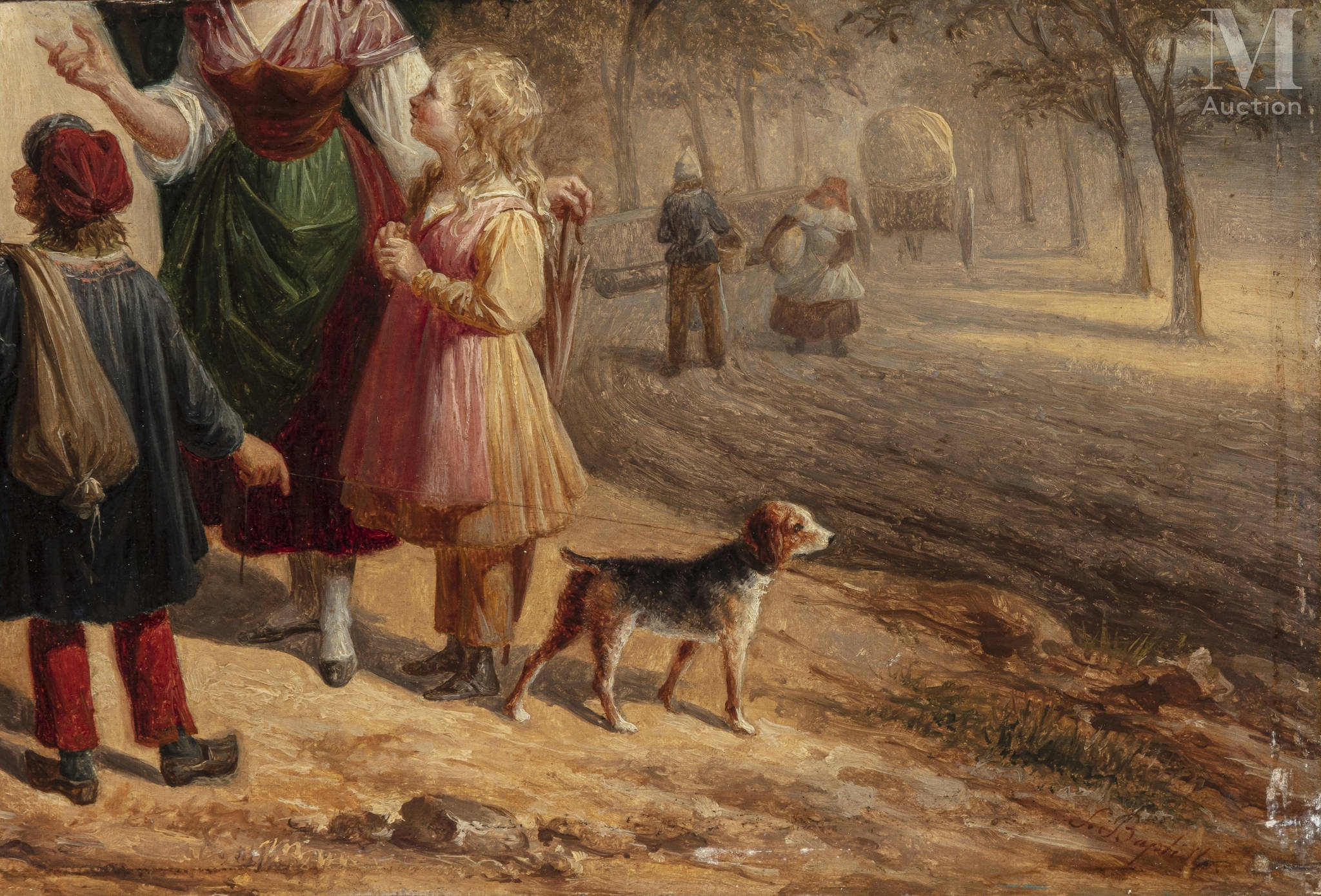 French School, 19th Century | Le guignol et les enfants | MutualArt