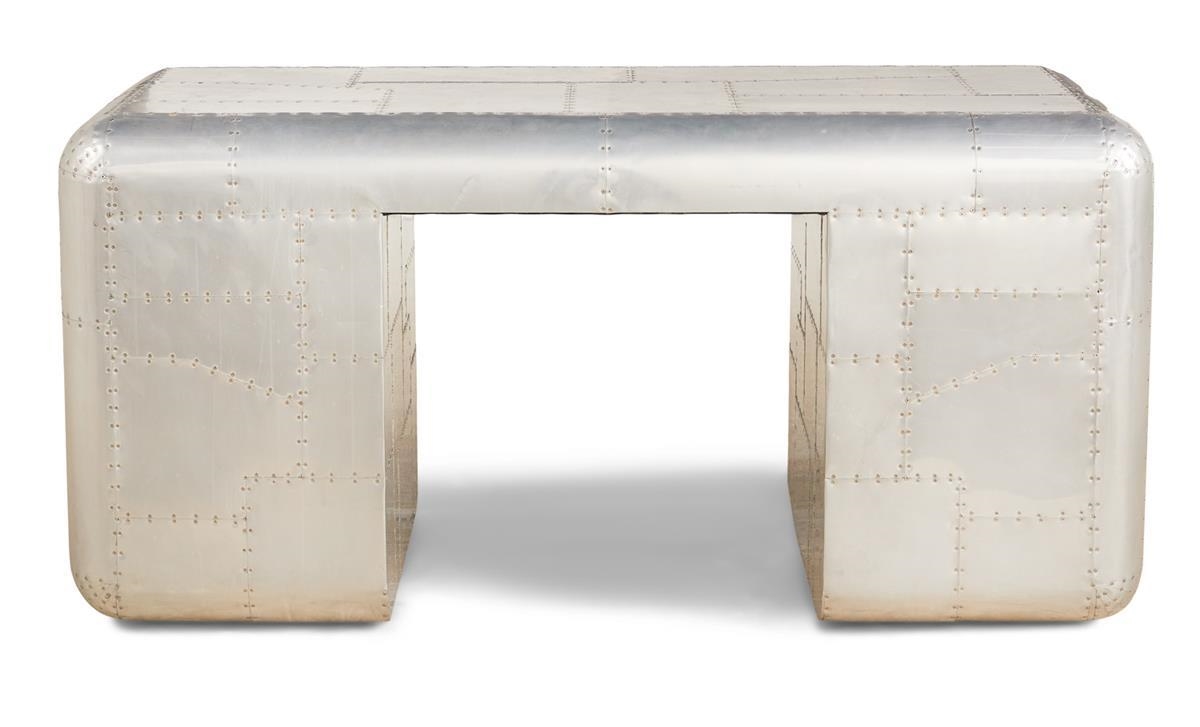 Timothy Oulton | Blackhawk Kneehole Desk | MutualArt