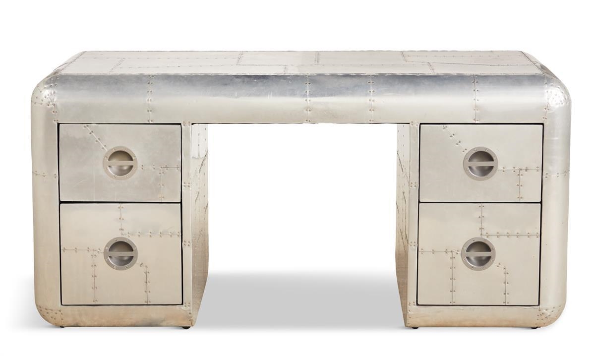 Timothy Oulton | Blackhawk Kneehole Desk | MutualArt