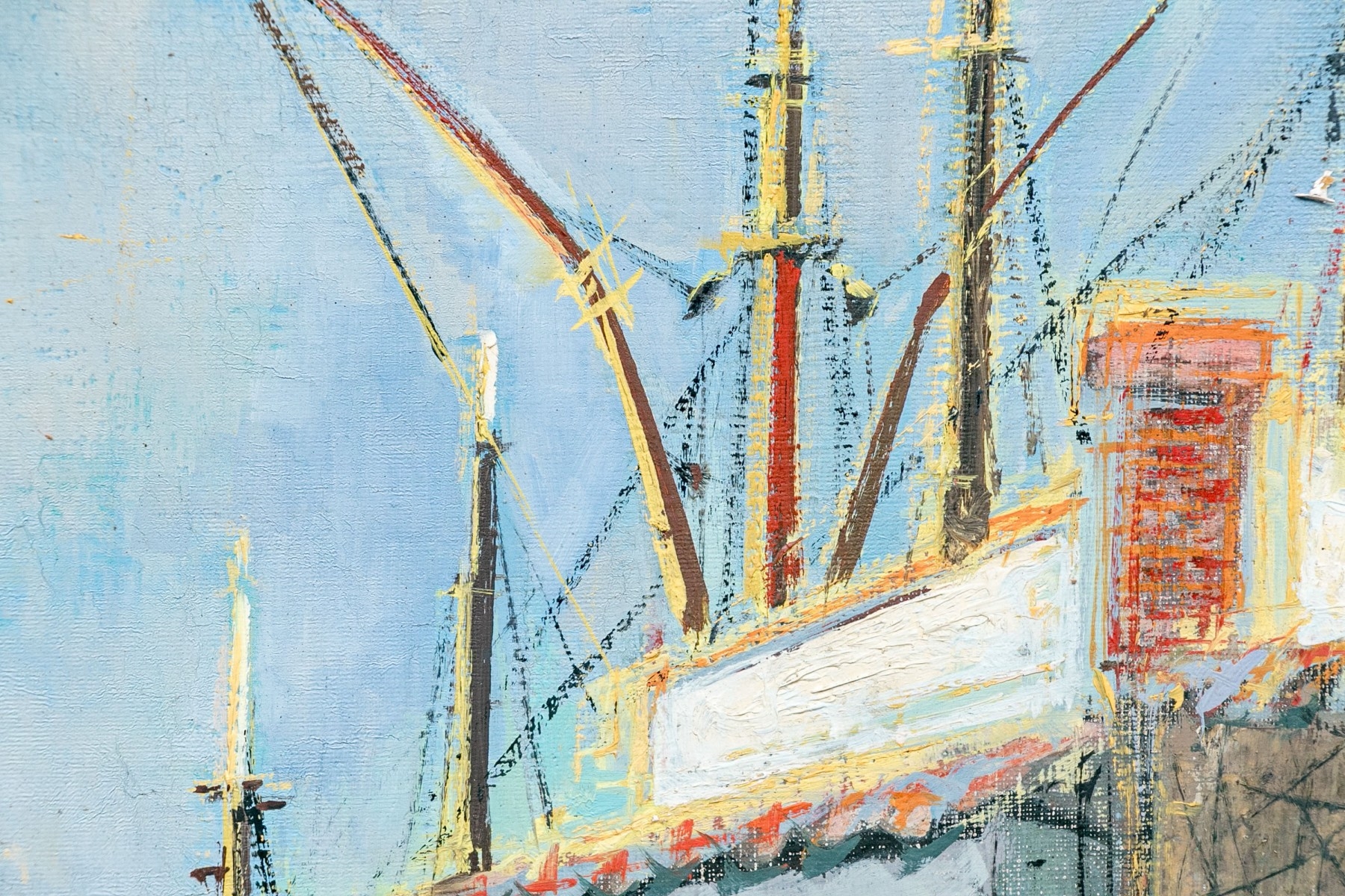 Maurice Buffet | Mediterranean Port Scene | MutualArt