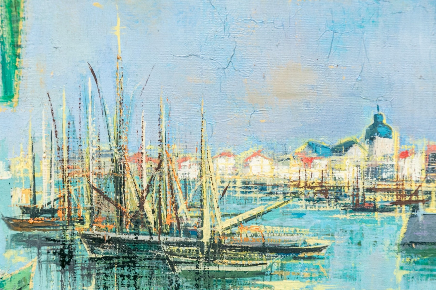 Maurice Buffet | Mediterranean Port Scene | MutualArt