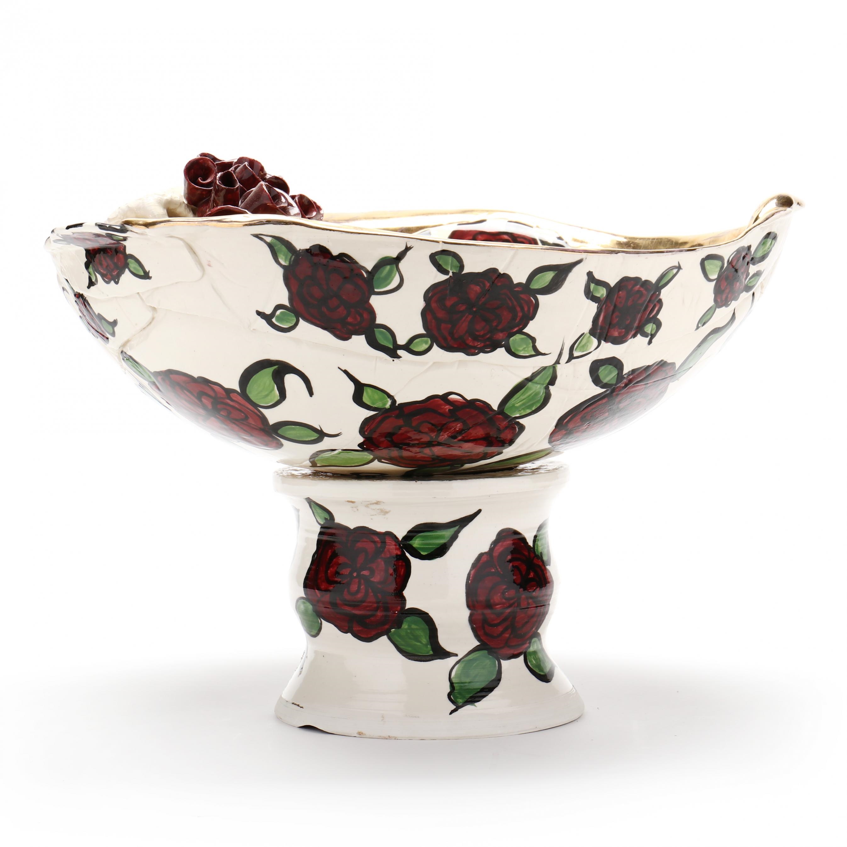 Laney Oxman | Figural Pottery Centerpiece (Late 20th Century) | MutualArt