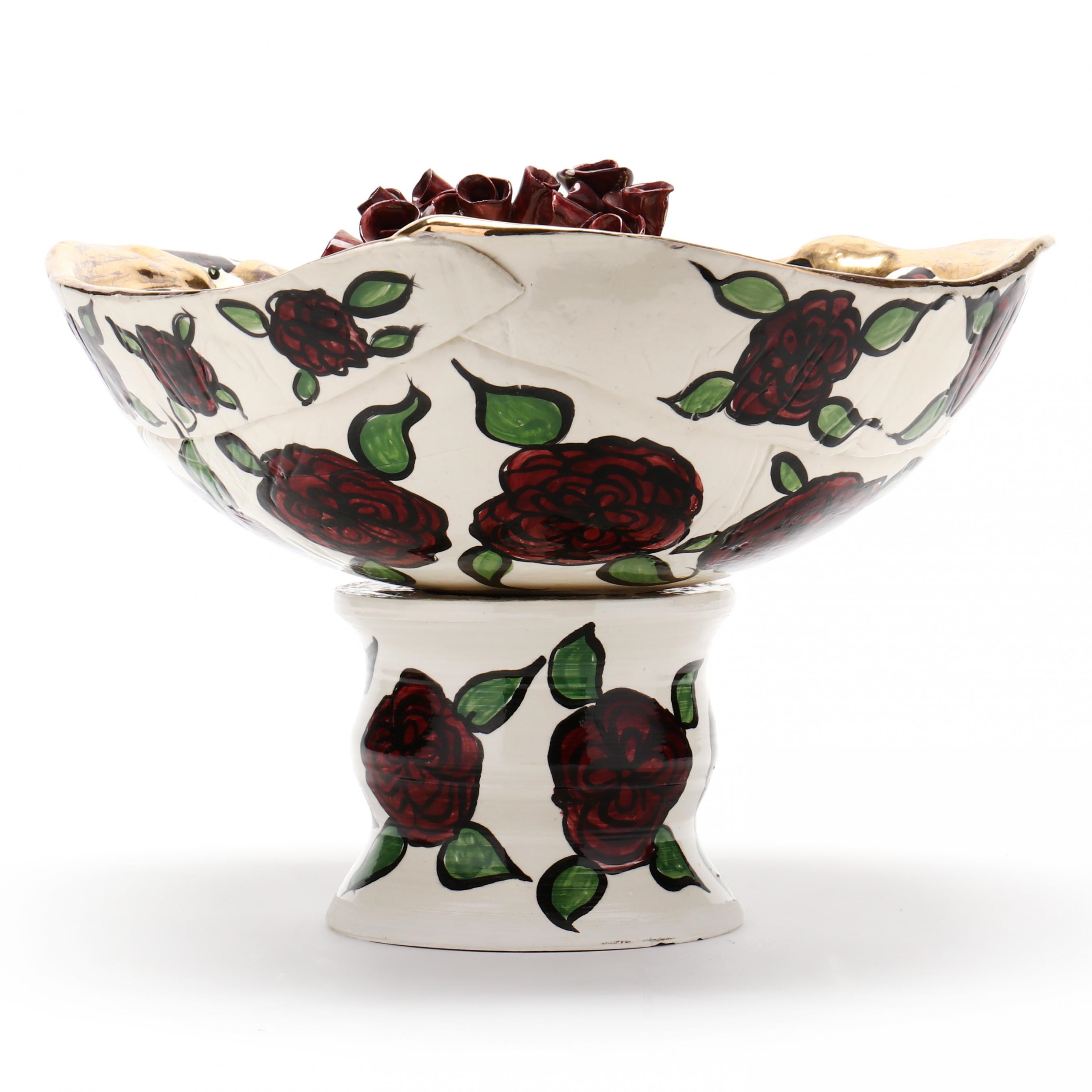 Laney Oxman | Figural Pottery Centerpiece (Late 20th Century) | MutualArt