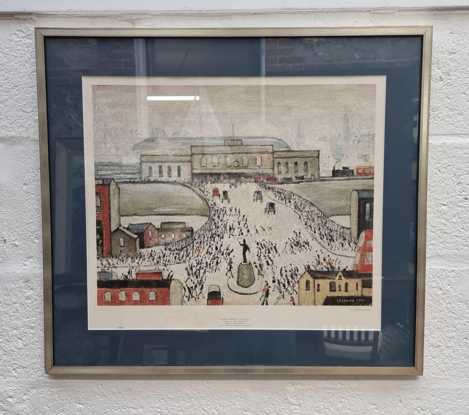 Laurence Stephen Lowry | Station Approach | MutualArt