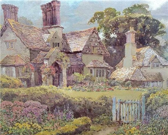 Ernest W. Haslehust | Manifestations English Cottage | MutualArt