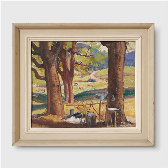 Herbert Gallop | The Artist's Campsite | MutualArt