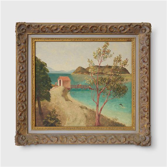 Adrian George Feint | Barrenjoey Lighthouse, 1952 (1952) | MutualArt