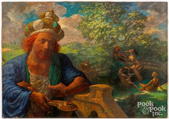 Ted Seth Jacobs | allegorical scene | MutualArt