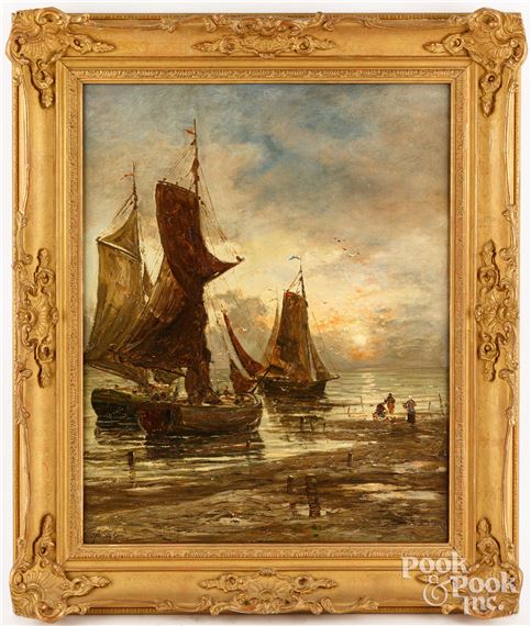 John Hamilton Glass | coastal scene | MutualArt