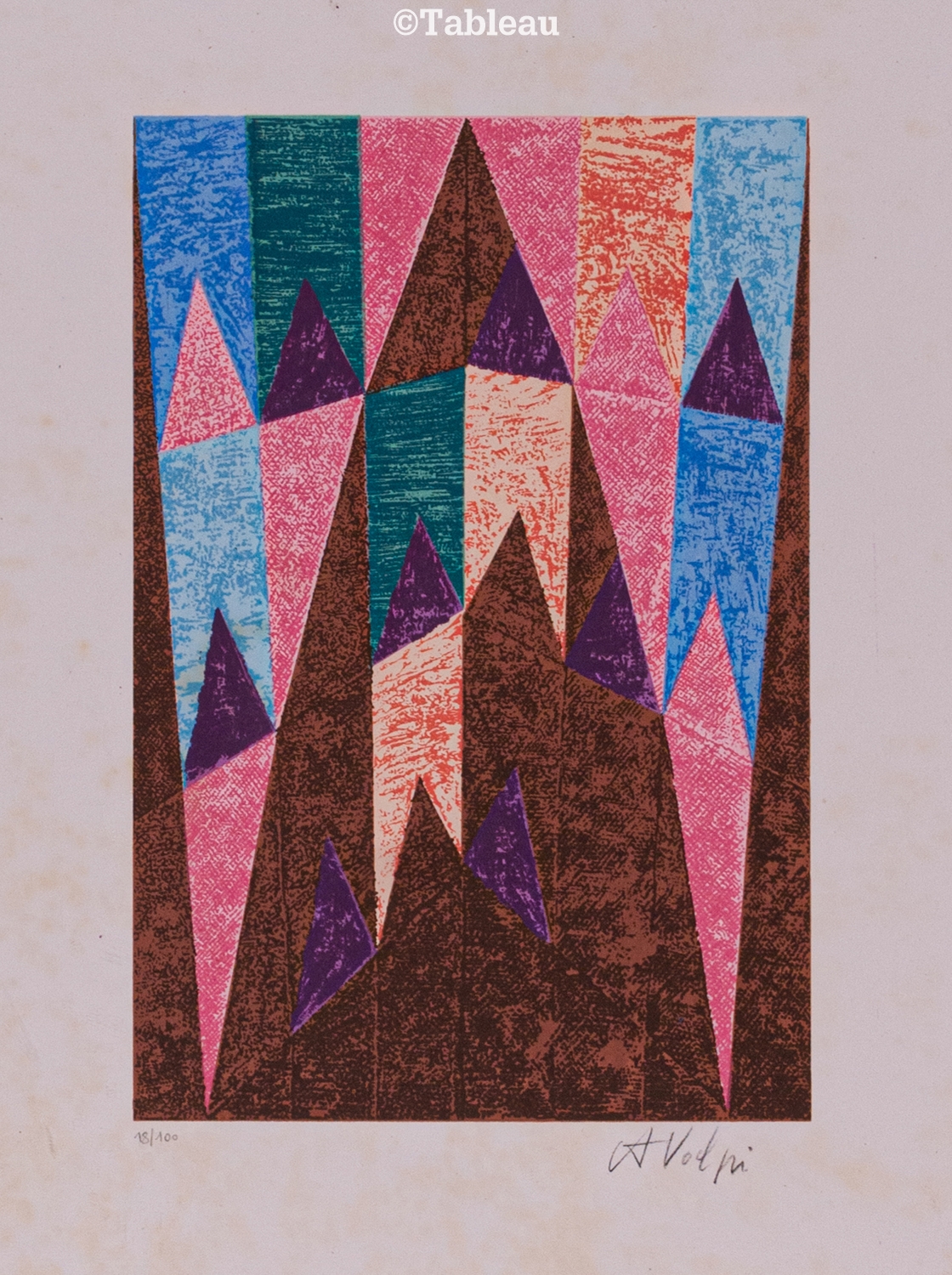 Alfredo Volpi | Bandeirinhas | MutualArt