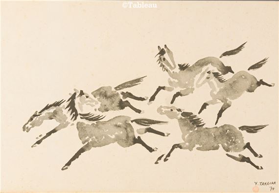 Yoshiya Takaoka | Cavalos (1974) | MutualArt
