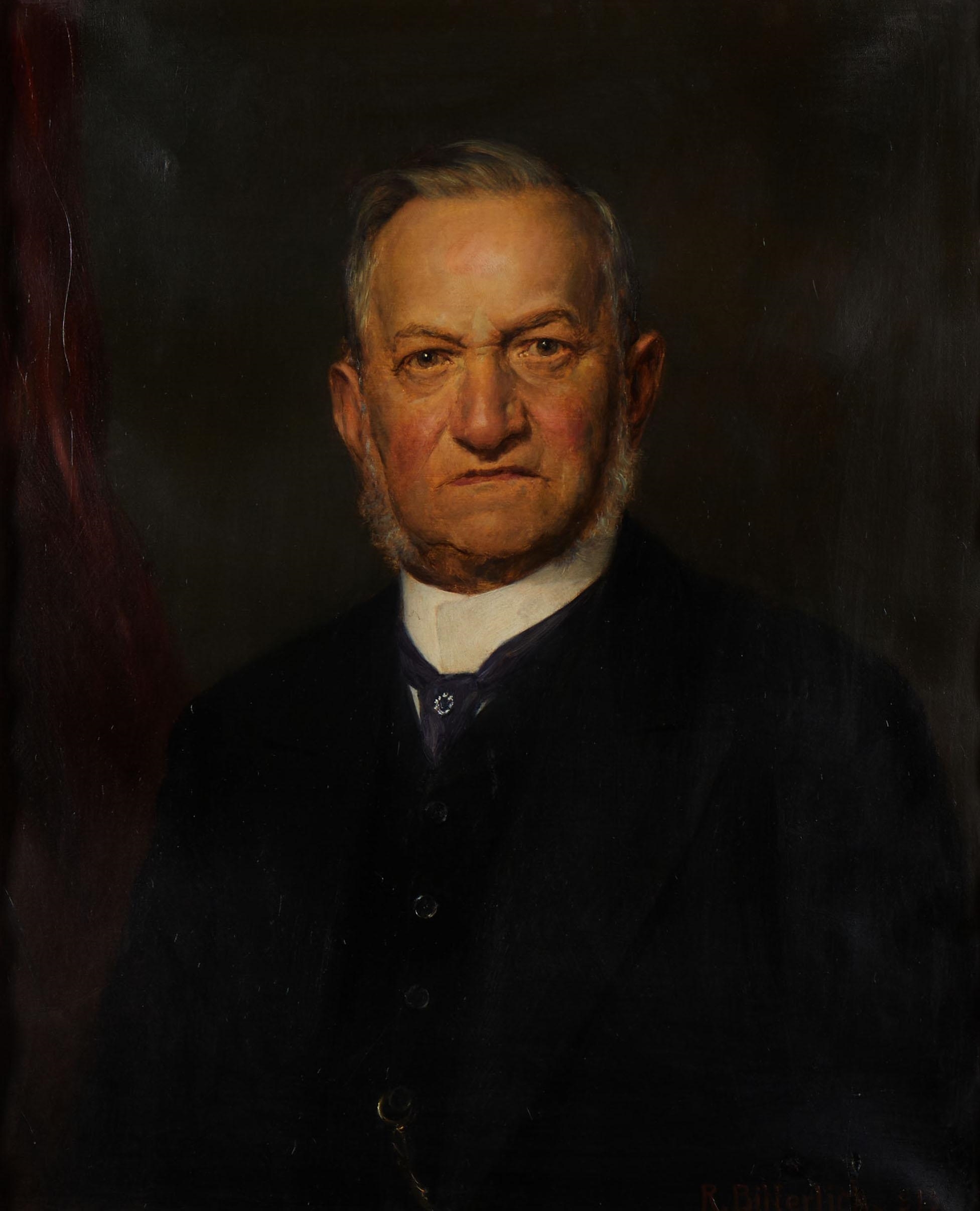 Richard Bitterlich | Bildnis Gustav Eduard Reithoffer (1832-1918 ...