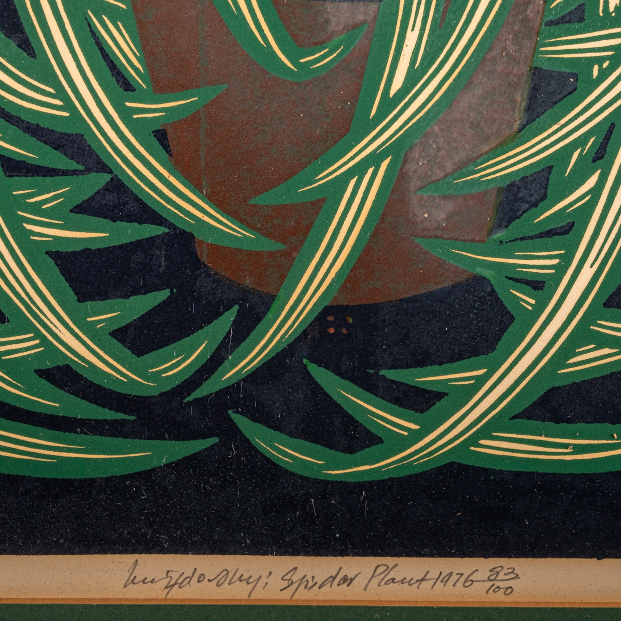 Jacques Hnizdovsky | Spider Plant ,center and Tabby (1976) | MutualArt
